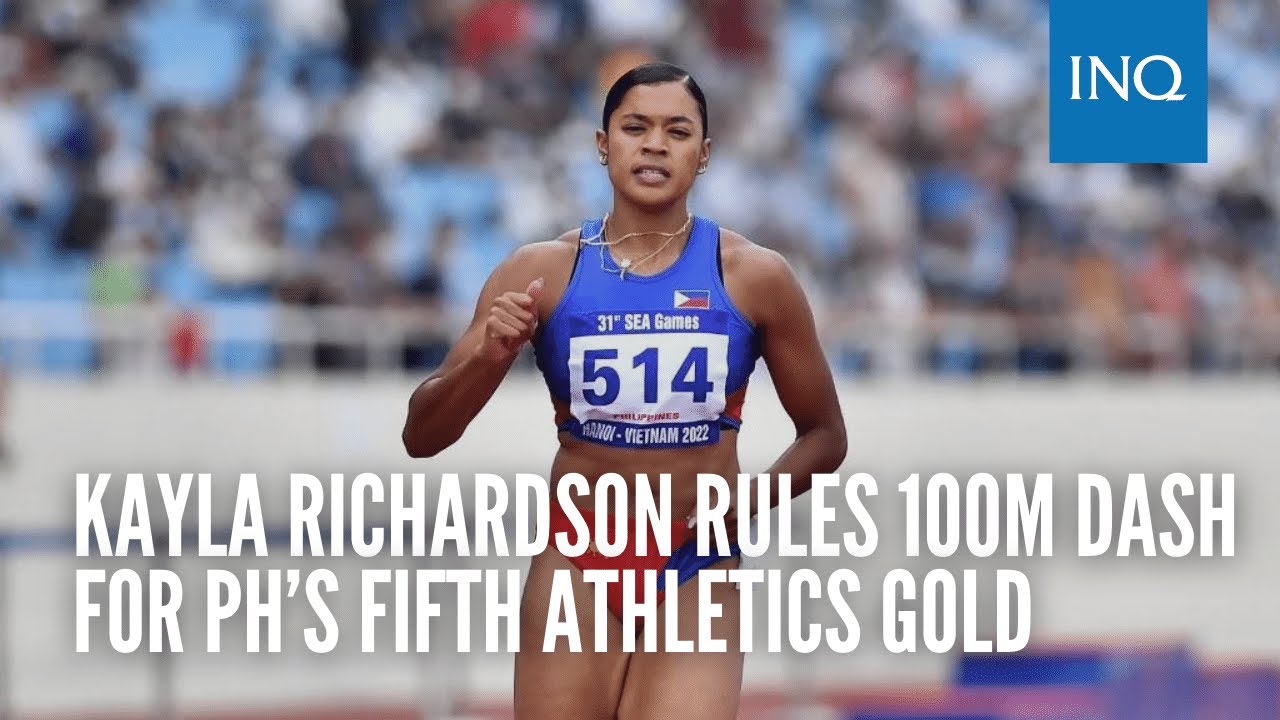 Hanoi SEA Games: Kayla Richardson rules 100m dash for PH’s fifth ...