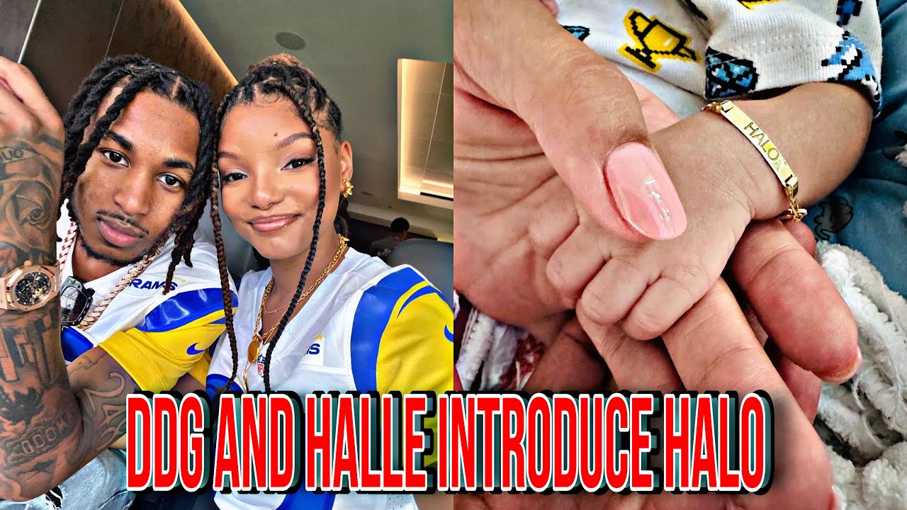 DDG and Halle Bailey FINALLY Announce The Birth of Their Baby Boy, HALO ...
