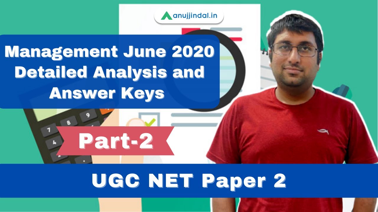 UGC NET Paper 2 Management June 2020 Detailed Analysis & Answer Keys ...