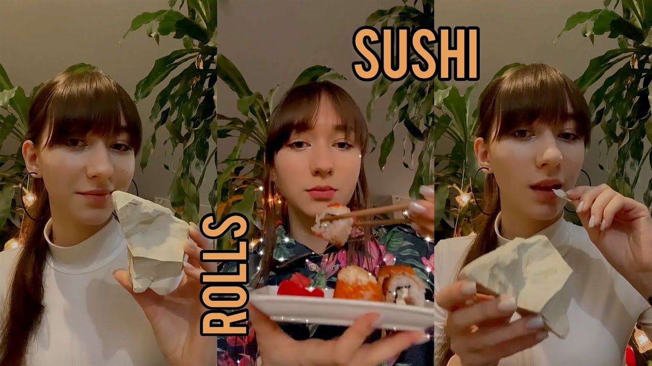 ASMR SUSHI🍣 Уpaльcкaя /すし - YouTube