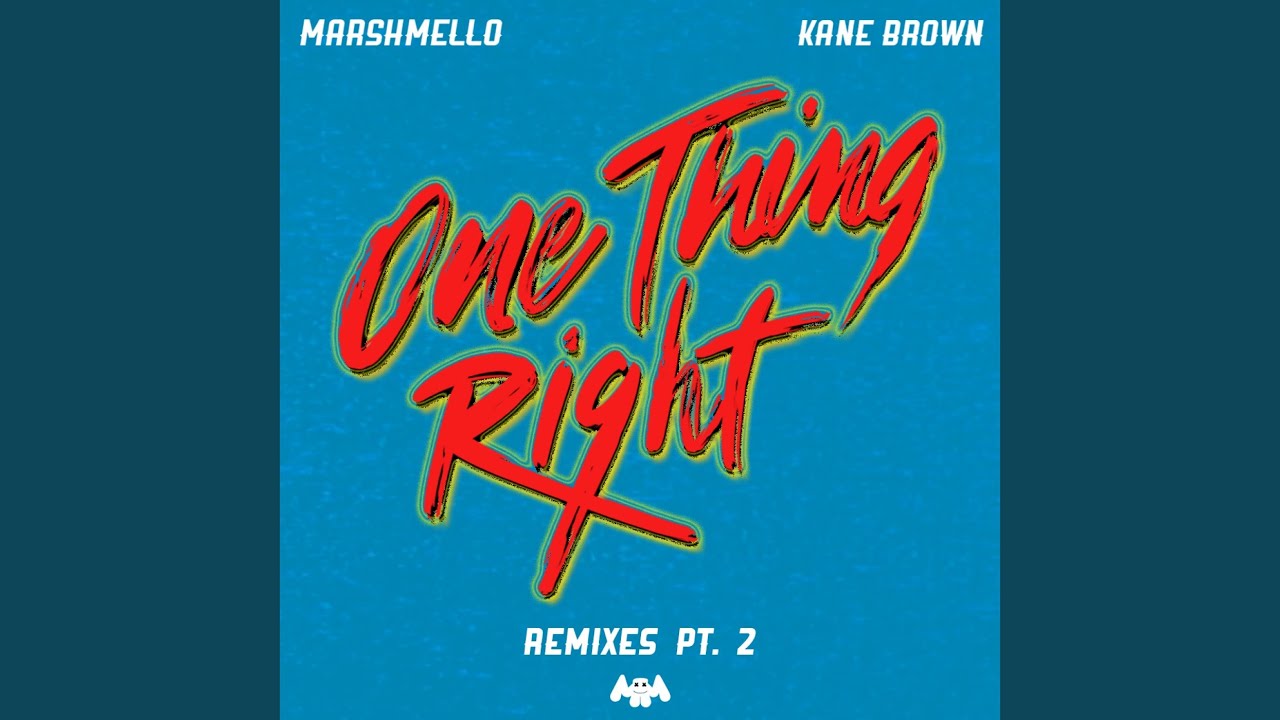 One Thing Right (Ruhde Remix) - YouTube