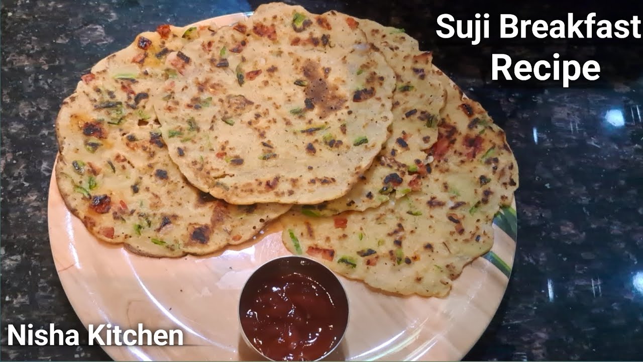 rava chilla recipe l suji ka cheela recipe| how to make instant ...