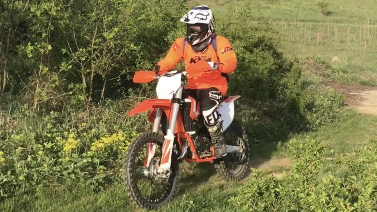 KTM 125 SX--2018--BRAAAP SOUND - YouTube