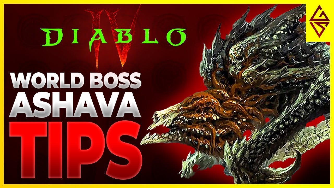 How to BEAT ASHAVA in the Diablo 4 Beta | Open World Boss Guide | Tips ...