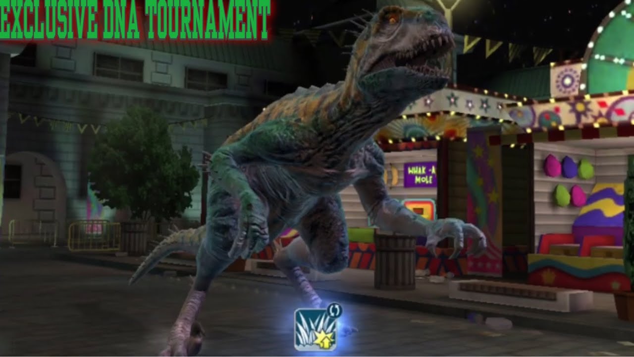 SCORPIUS REX IN EXCLUSIVE DNA TOURNAMENT - JURASSIC WORLD ALIVE ...