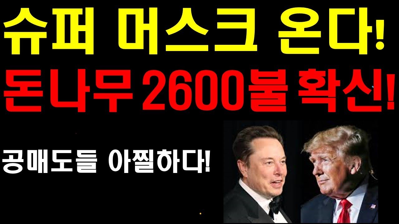 슈퍼 머스크가 온다 캐시우드 목표주가 2600달러 더욱 확신 생겼다 권력마저 가진 머스크가 꿈꾸는 세상이 온다 로보택시