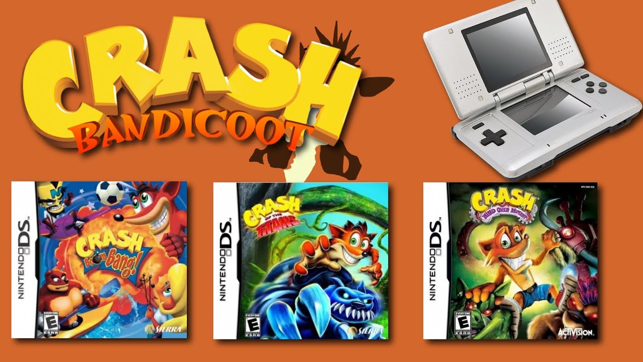 Todos los juegos de Crash para Nintendo DS - YouTube