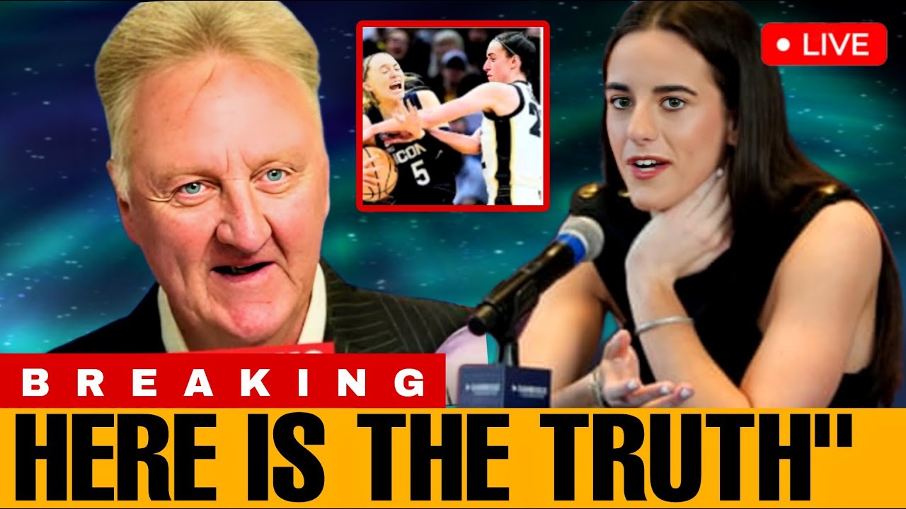Caitlin Clark Just FLABBERGASTED After Larry Bird's Jaw Dropping ...