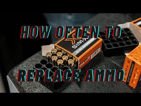 How Often Should You Replace Defensive Ammo | Sim-X Ammunition - YouTube