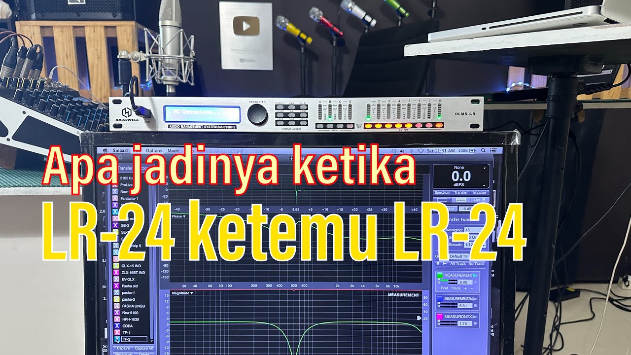 Hasil LR-24 ketemu LR-24 - YouTube