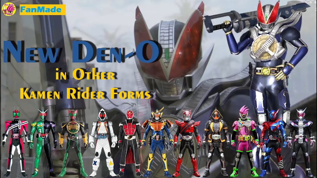 New Den-O in Other Kamen Rider forms FanArt by exaid two | 仮面ライダーNEW電王 ...