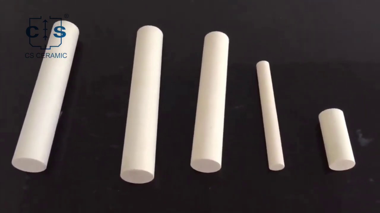 al2o3 alumina ceramic rod - YouTube