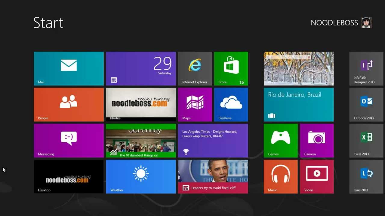 Mail App on Windows 8 - YouTube