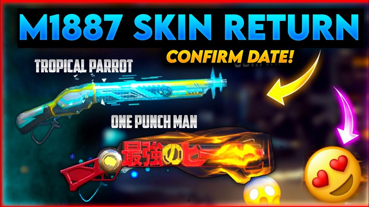 ONE PUNCH MAN M1887 SKIN RETURN CONFIRM DATE | TROPICAL PARROT M1887 ...