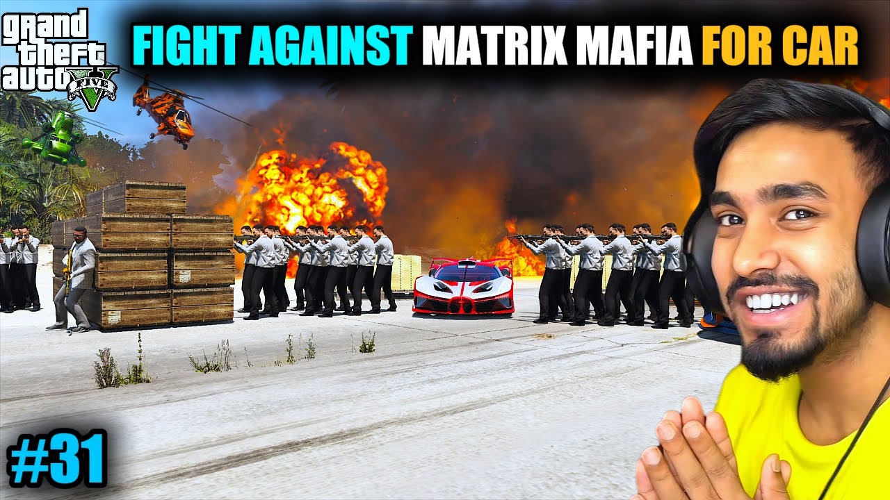 FIGHT AGAINST MATRIX MAFIA FOR CARS - GTA 5 Gameplay #31#gta #shorts # ...