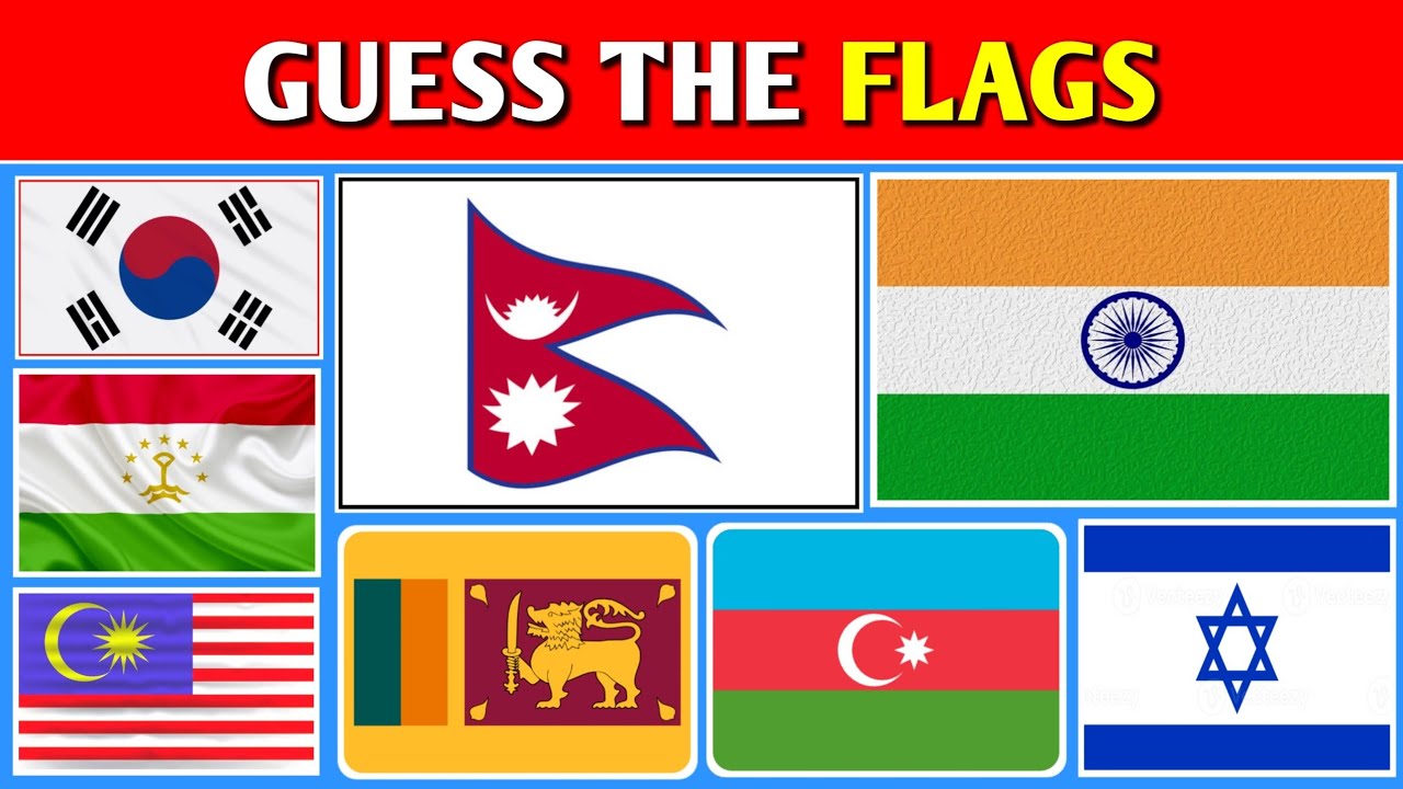 Guess The FLAGS | Guess The Country | Flags of the World | Guess the ...