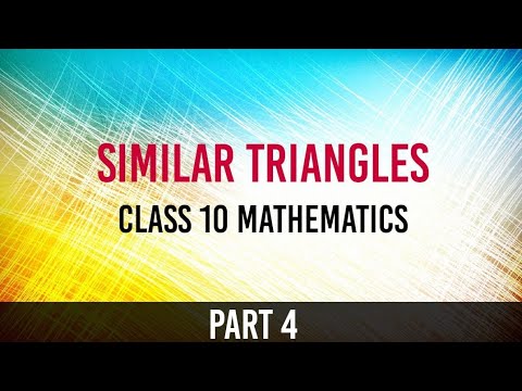 Similar Triangles|| Class 10 Mathematics|| by Pradip Sir - YouTube