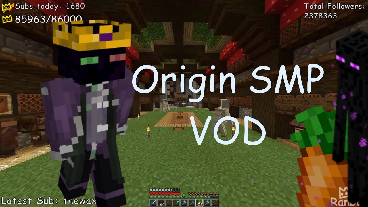 Ranboo Goes Even Deeper Into Ender Mode - Origin SMP (04-15-2021) VOD ...