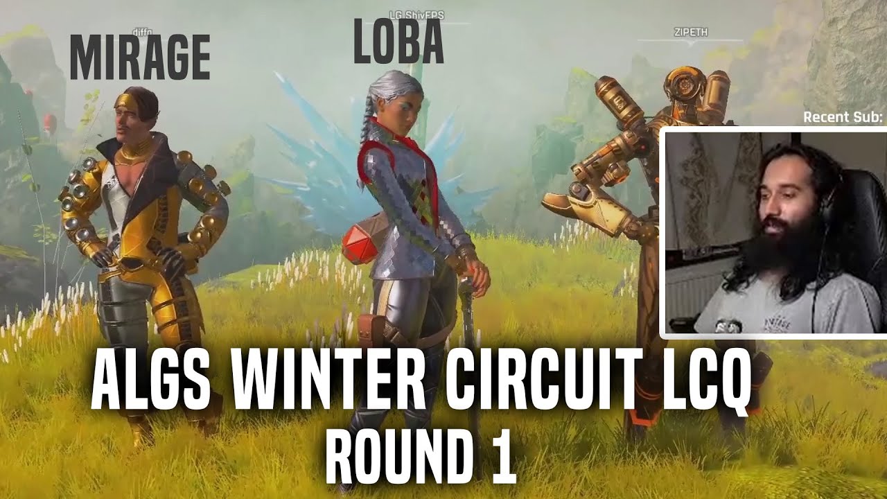 The most unique team comp in the ALGS match! ShivFPS played the Loba ...