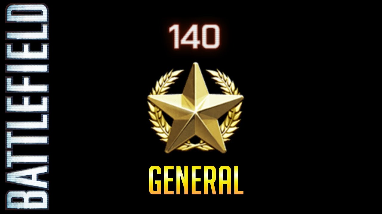 Max Rank In Battlefield 4 - Rank 140 General - Battlefield 4 PC ...