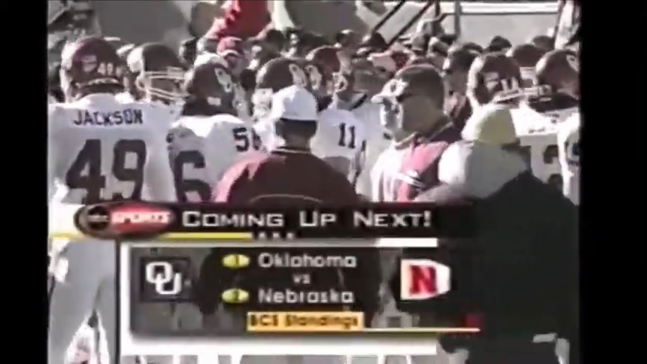 #1 Oklahoma @ #2 Nebraska 2001 Extended Highlights - YouTube