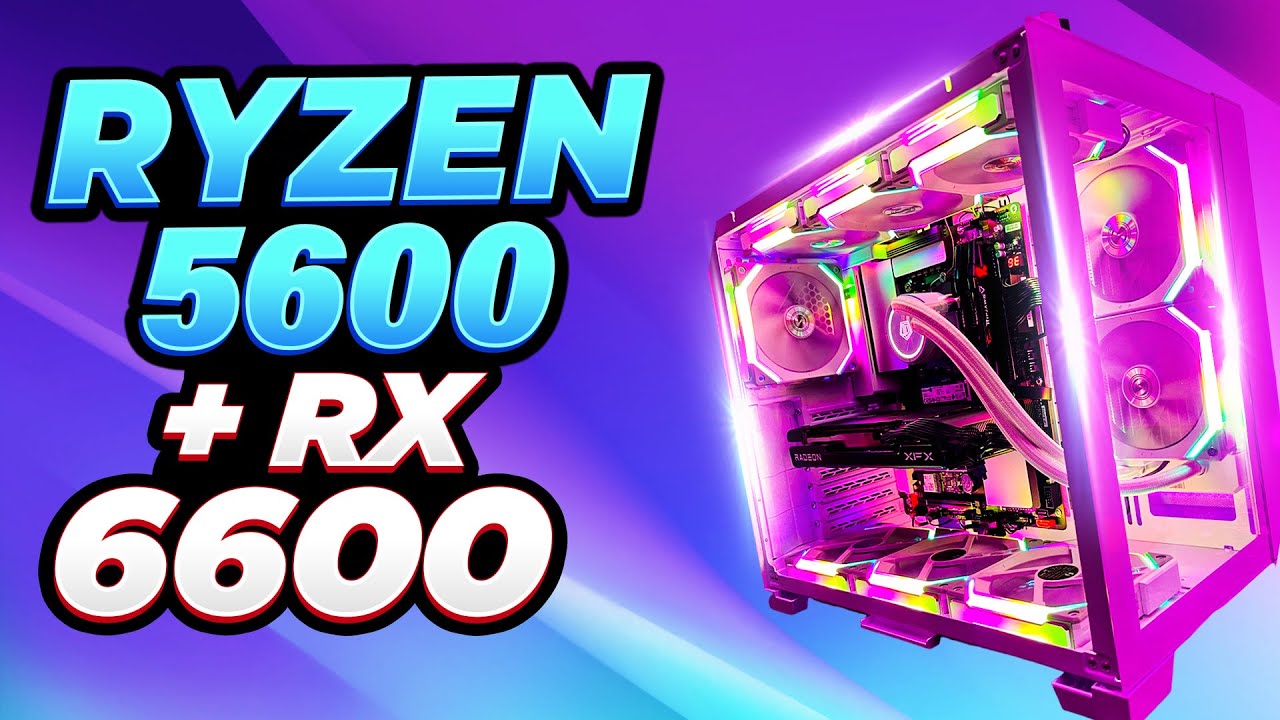 Insane Gaming Performance: Ryzen 5 5600 + RX 6600 Build | Benchmarks ...