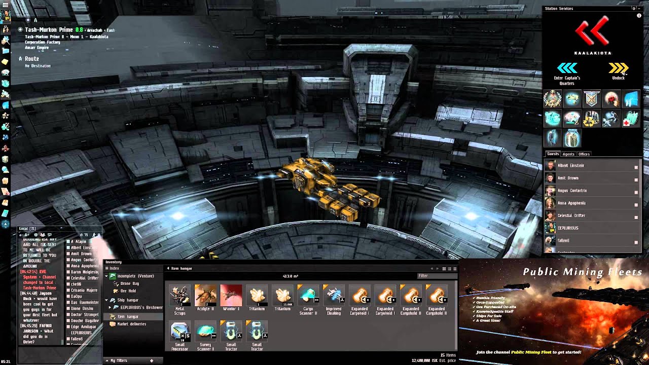 EVE Academy 201 Redux - Mining basics and the Venture Mining Frigate ...