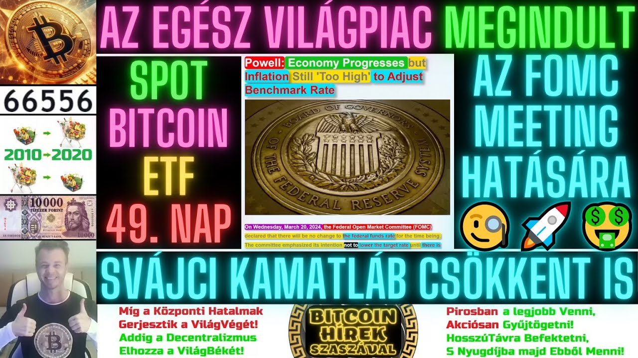 Bitcoin Hírek (2046) - Az Egész VilágPiac MegIndult az FOMC Meeting Hatására🧐🚀🤑 - YouTube