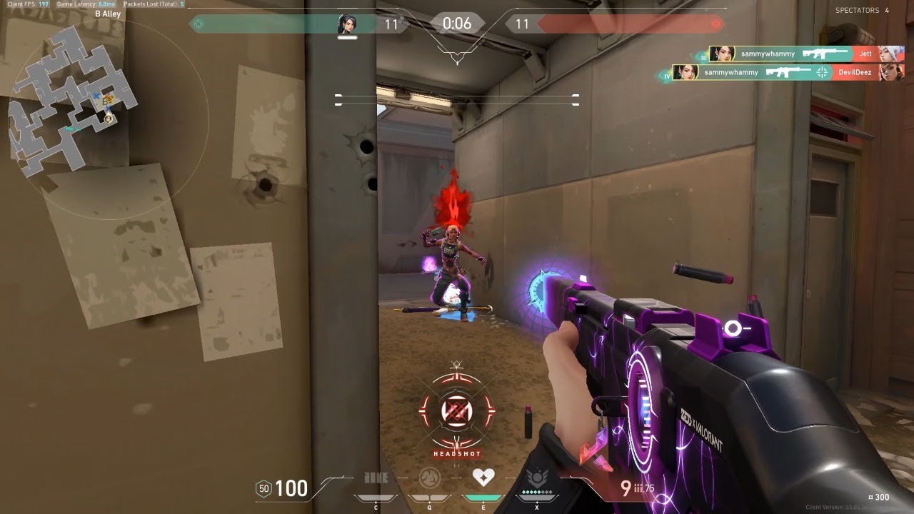 Clapping cheeks in Valorant | Spectrum Phantom | Highlights/Montage ...