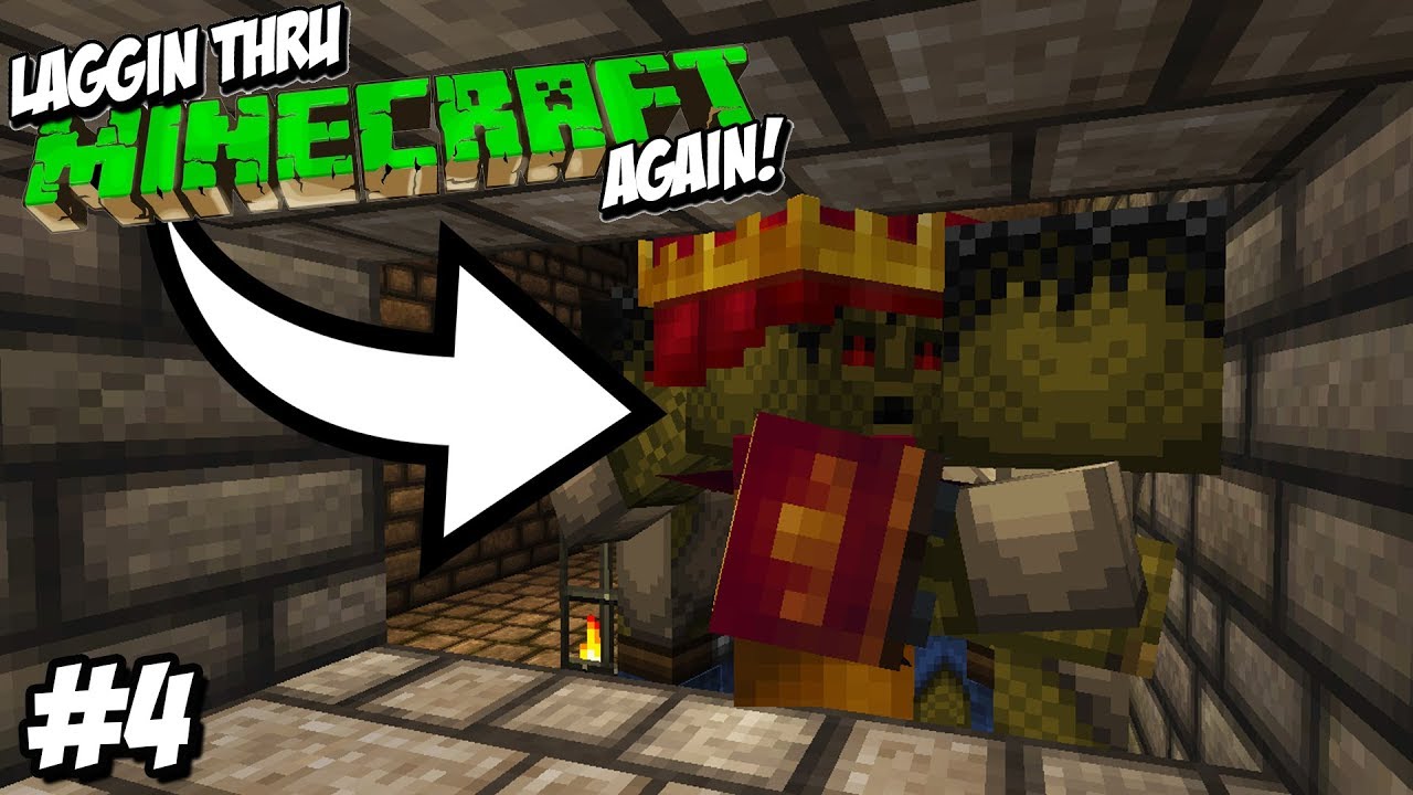 I Found The ZOMBIE KING In Minecraft | Laggin Thru Minecraft Again | Ep ...
