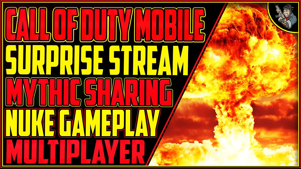 CODM: Surprise Sunday Stream! Fully Max Mythic Operator! (#CODMobile ...
