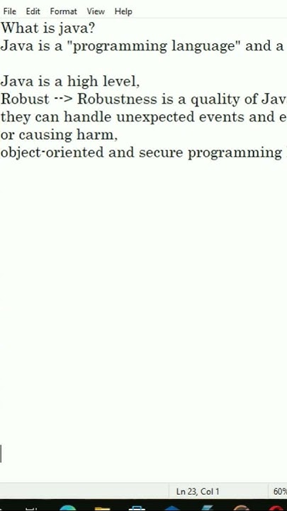 What is Java | Javatians | #javaprogramming #javatutorial #javatians #javaforbeginners - YouTube