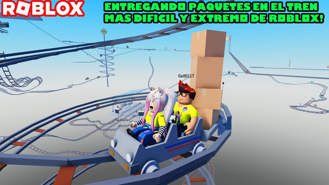 Entregando Paquetes En El Tren Mas Difícil Y Extremo De Roblox! 😵😮🥴 ...