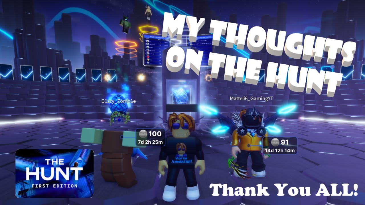 Roblox-THE HUNT-My Thoughts on The Hunt - YouTube