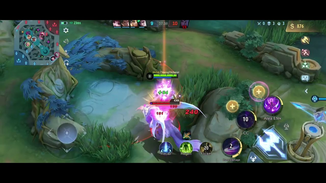 REVIEW HERO BARU IXIA MM PALING UNIKK SKILL NYA||BUIL DAN EMBLEM IXIA ...