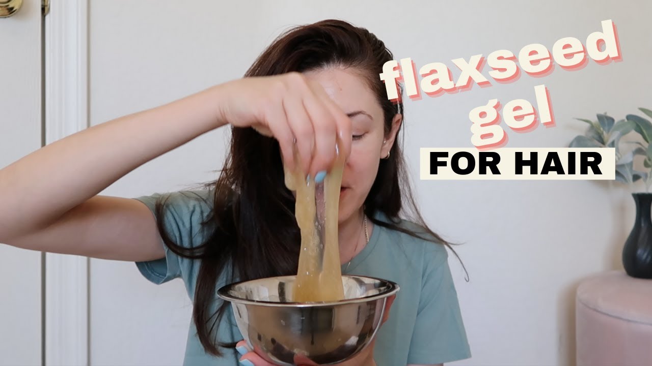 Flaxseed Gel Mask For Hair DIY || How to Make Flaxseed Gel Hair Mask ...