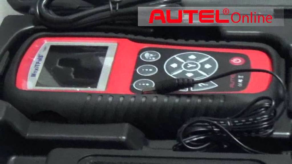 Autel MaxiTPMS TS601 diagnostic tool - YouTube