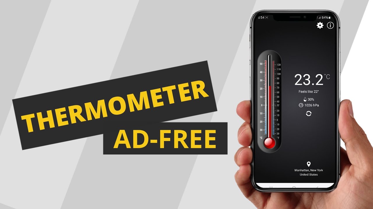 Best FREE Thermometer App for Android - YouTube
