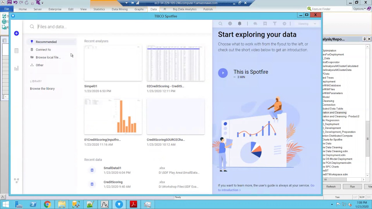 SPFST02 Statistica + Spotfire, Letting Spotfire User Control Inputs ...