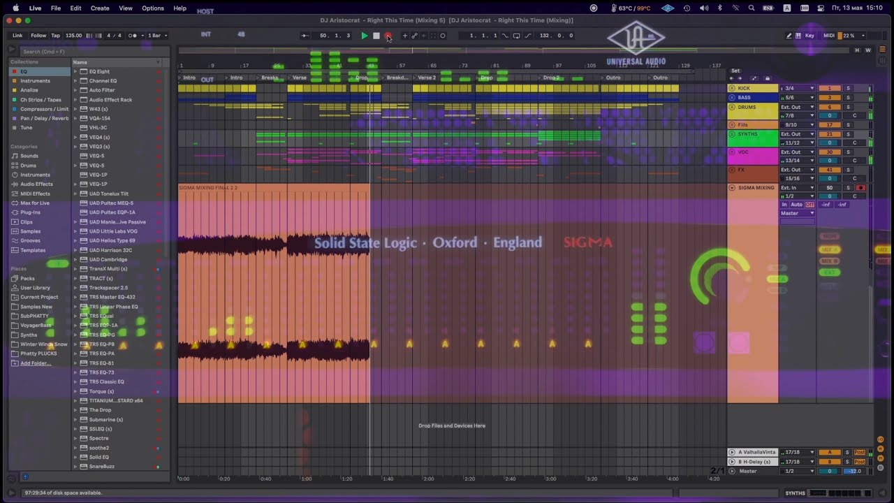 Аналоговое списание сведения через сумматор SSL Sigma - YouTube