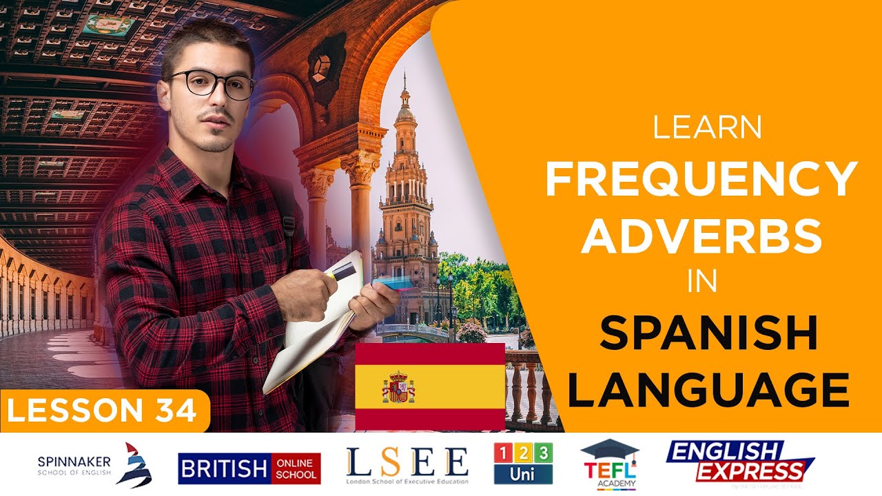 Lesson 34 - Learn Frequency Adverbs In Spanish Language - YouTube