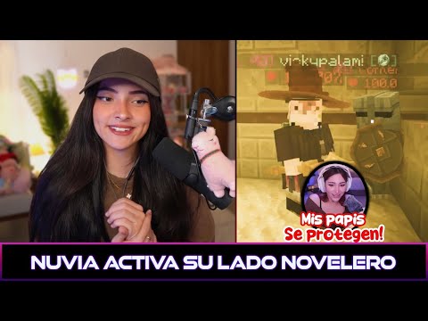 VICKY PROTEGE A CONTER 💥 NUVIA ACTIVA SU LADO NOVELERO | #vickypalami #twitch