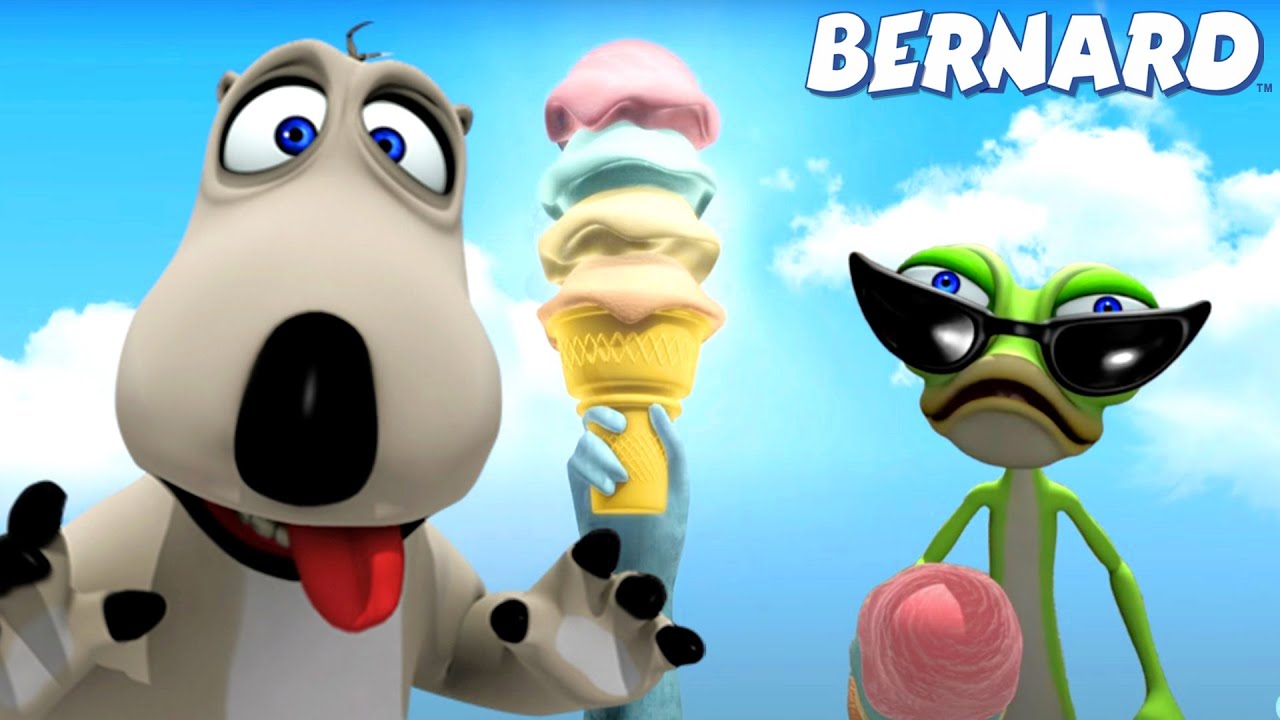 Niedźwiedź Bernard — Bernard vs Lód! 🍦 ️ Kolekcja kreskówek 🍿 Super ...