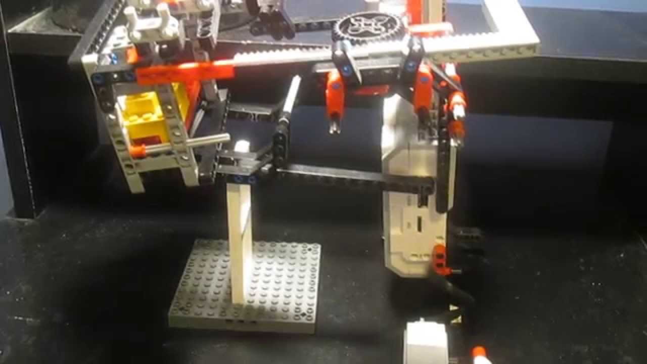 Fun with Lego Mindstorms EV3 Episode 2: Robocop Leg - YouTube