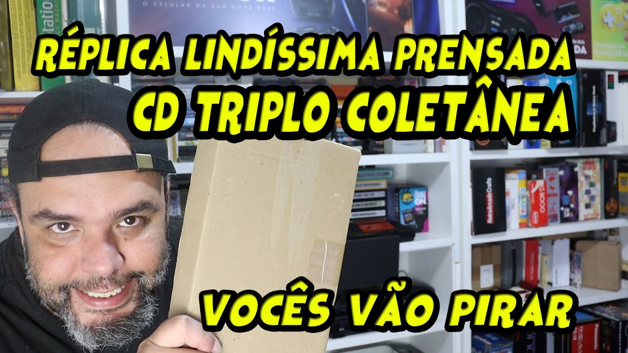 Jogo réplica CD TRIPLO coletânea PERFEITO - Uma das réplicas mais ...
