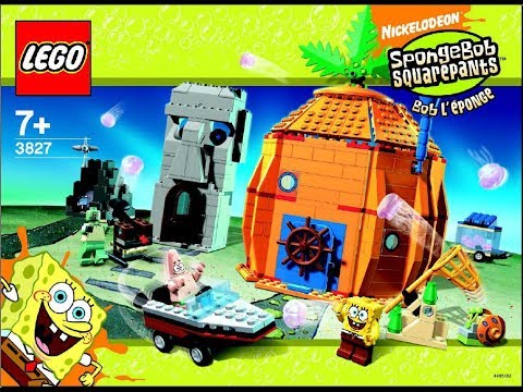 Legos 3827 Sponge Bob Adventurers In Bikini Bottom Instruction Manual ...