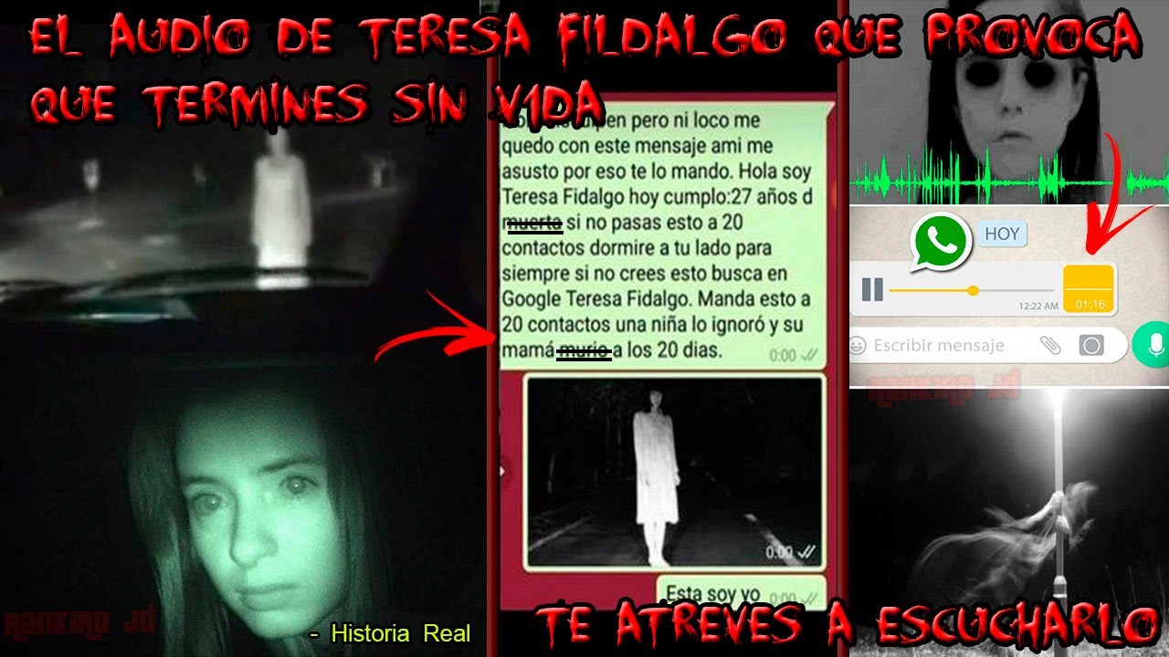 La Historia De Teresa Fidalgo Youtube El VIDEO Del FANTASMA De Teresa