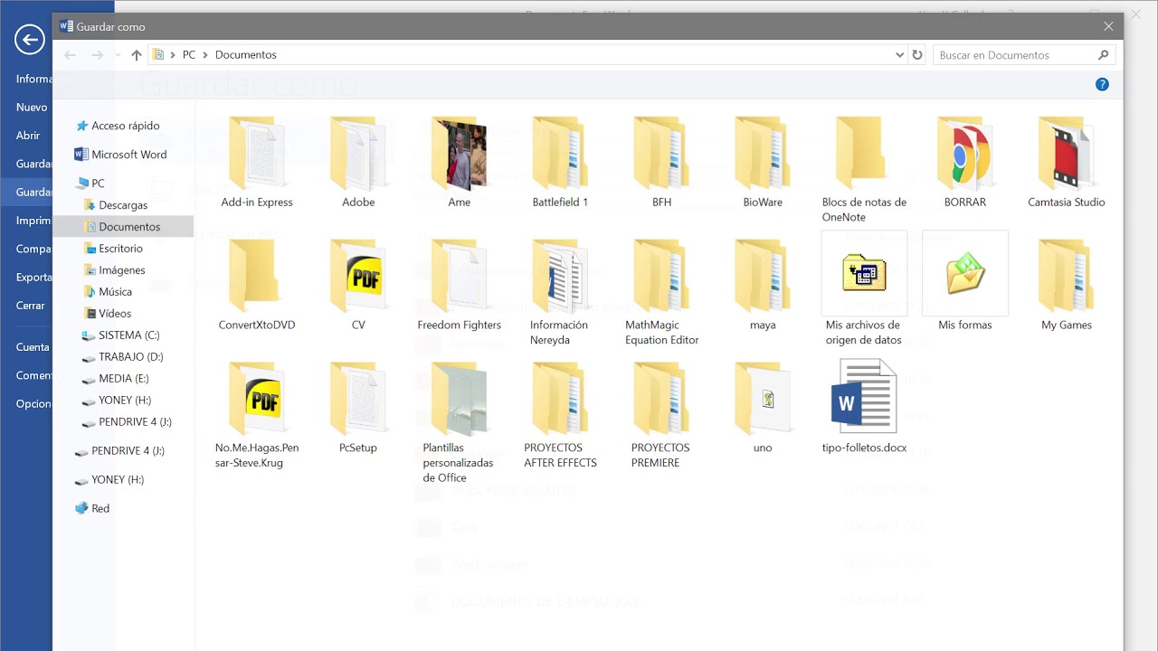 Cómo crear un documento maestro en Word - YouTube