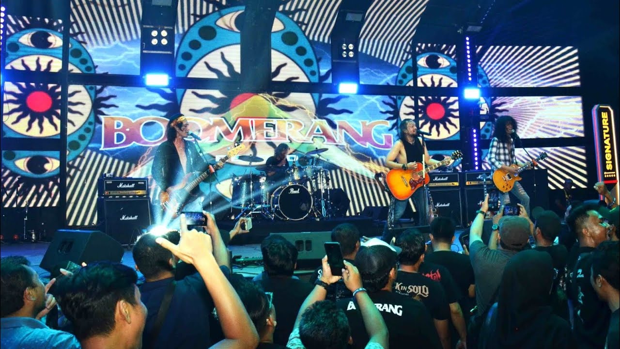 BOOMERANG Reload - No More | Konser 3 Dekade BOOMERANG di Borsumy ...