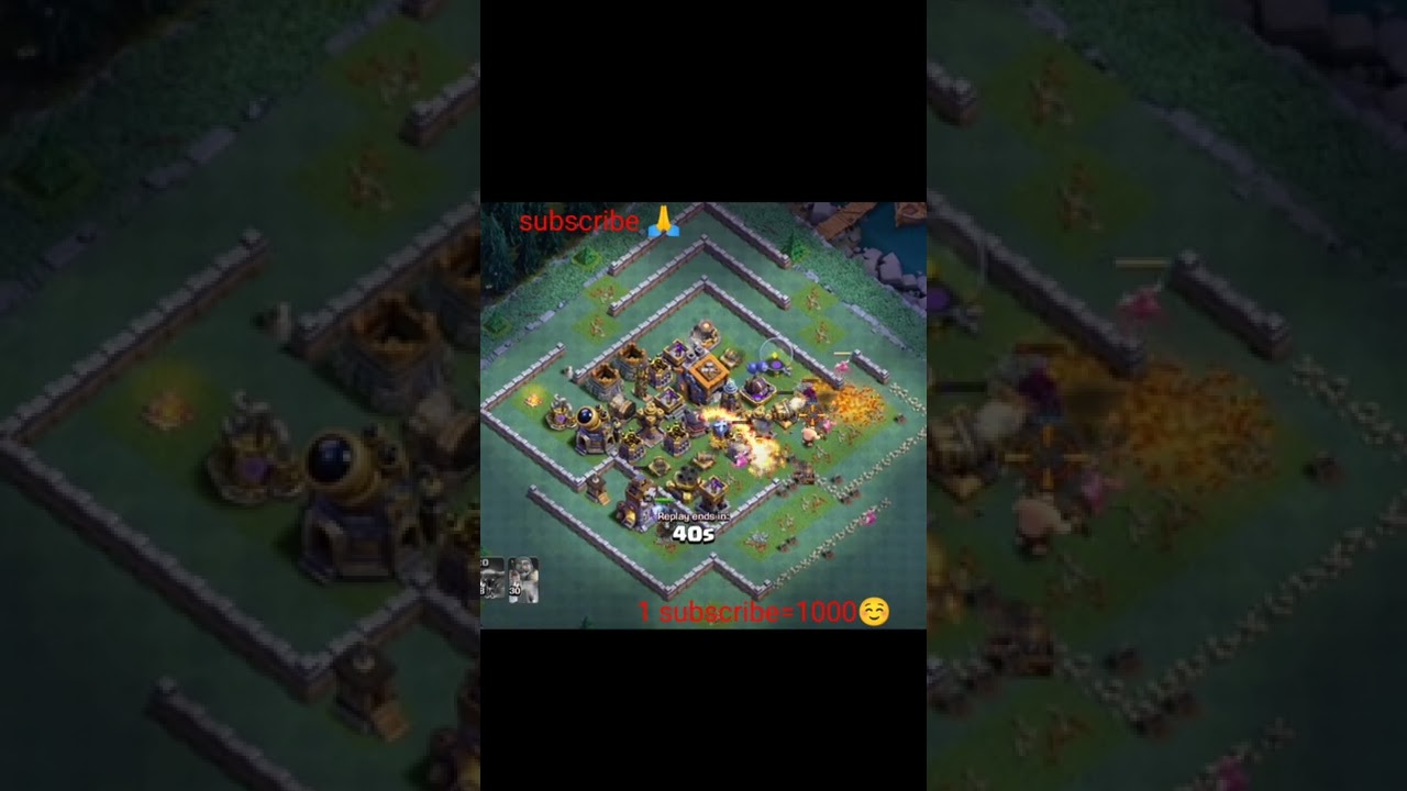 class of clans builder bass best attack #shorts #clashofclans #coc ...